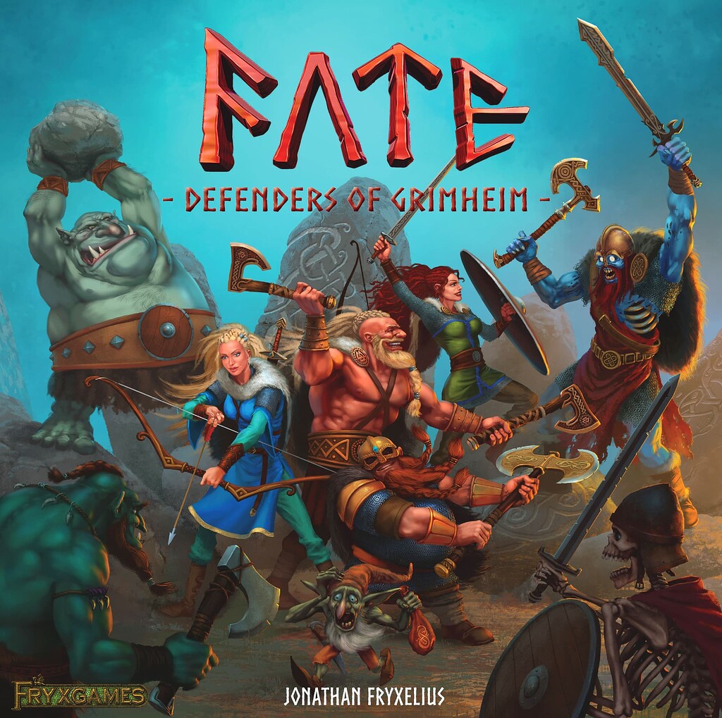 Fate, defenders of Grimheim - par FryxGames - livraison en oct. 2024 - Jeux financés - cwowd