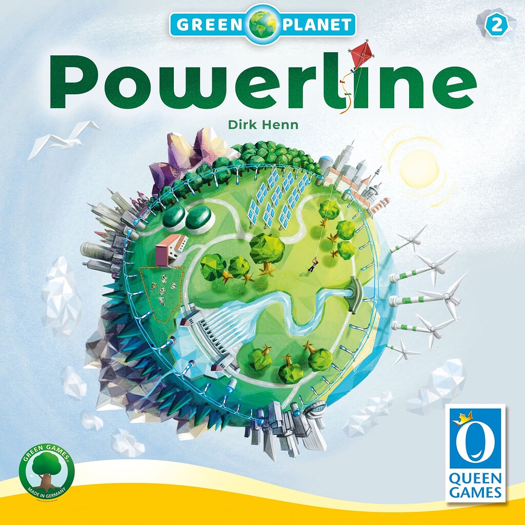 Powerline - par Queen Games - livraison août 2023 - Jeux financés - cwowd