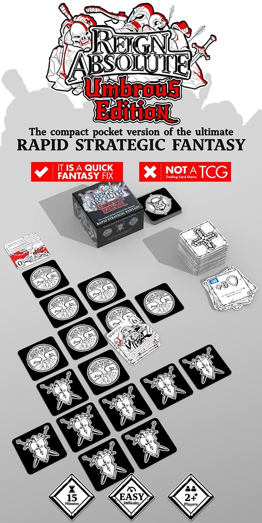 Reign Absolute: Umbrous Edition - par The Square Mile - livraison nov ...