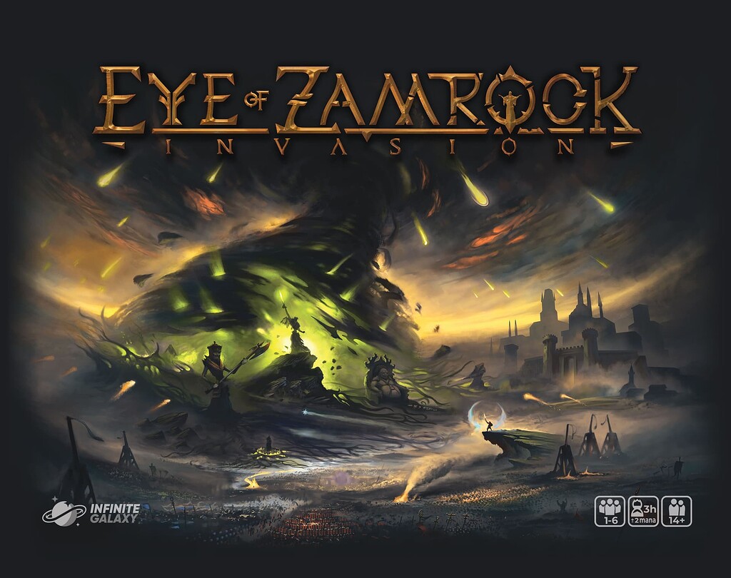 Eye of Zamrock: Invasion - par Infinite Galaxy - annulé, reboot prévu ...