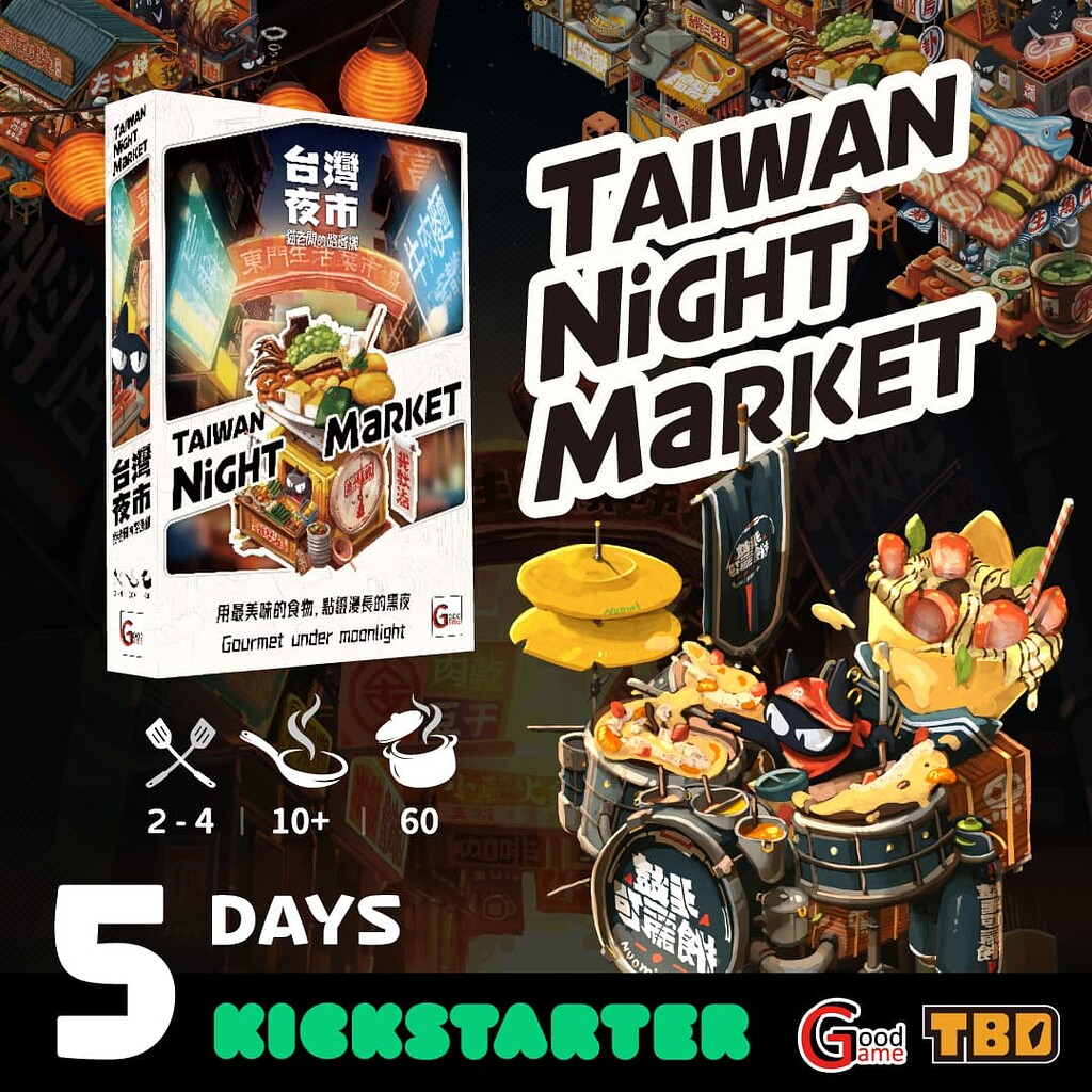 Taiwan Night Market - par TBD Games - livraison oct. 2023 - Jeux ...