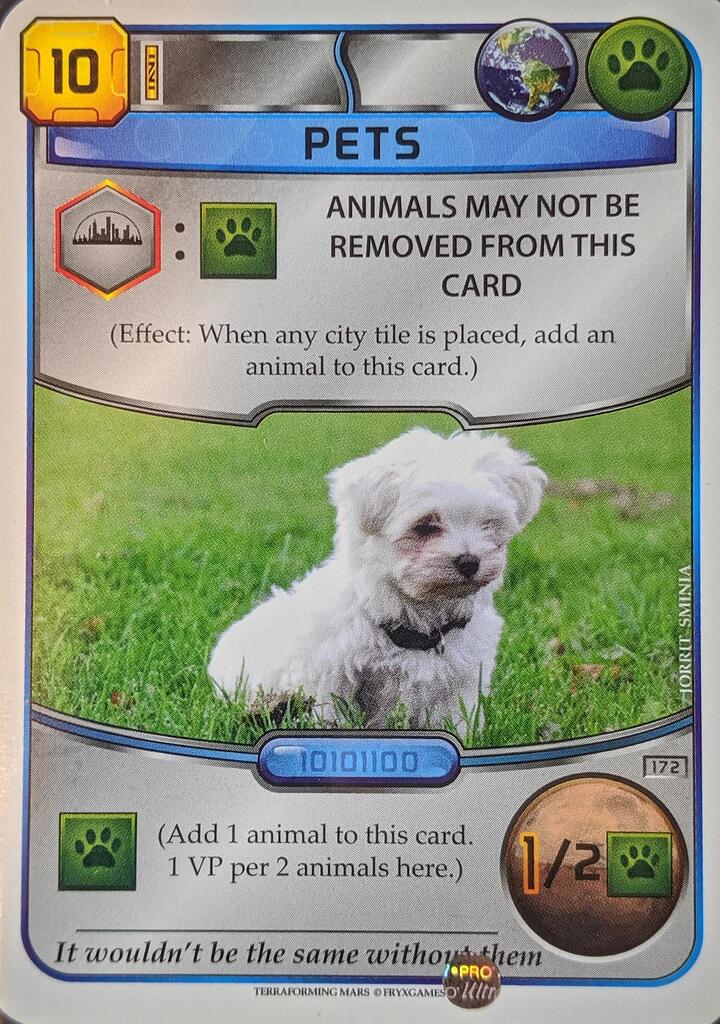 Terraforming Mars : le petit chien mythique - Discussions (générales ...