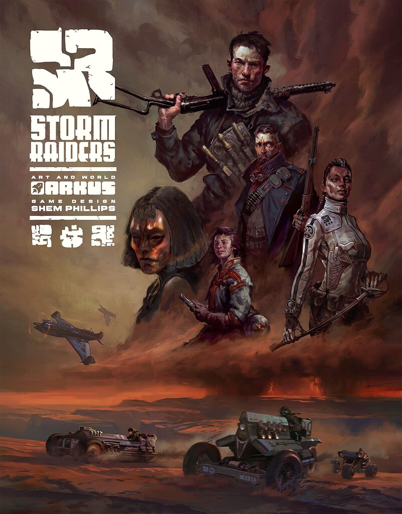 Storm Raiders - par Arkus Games (designer - Shem Phillips) - livraison ...