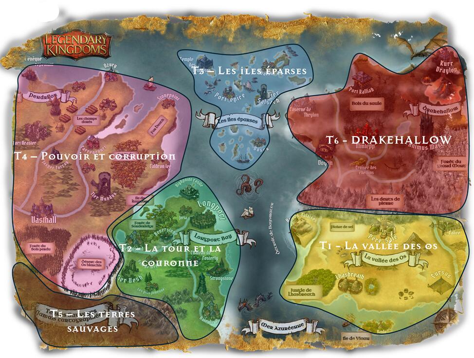 Legendary Kingdoms FR - T2 : La tour et la couronne - livraison en ...