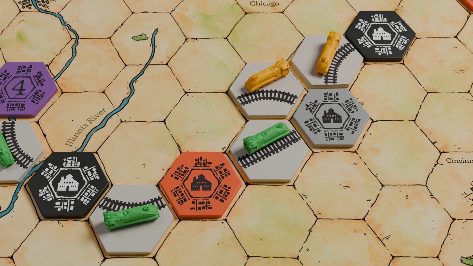 Steam Power - de Martin Wallace - par Wallace Design - livraison en ...