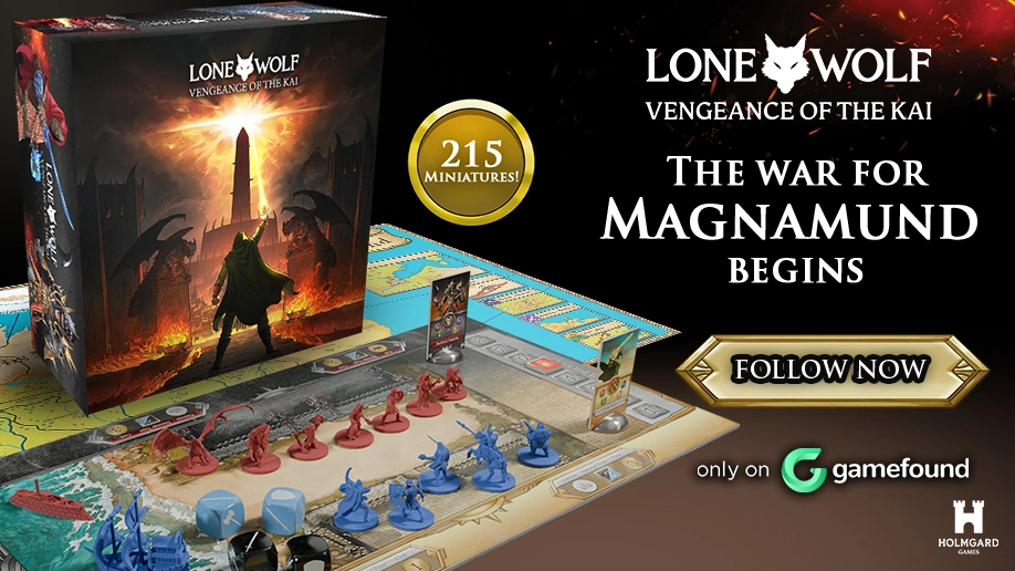 Lone Wolf: Vengeance of the Kai - par Holmgard Games - livraison mars 2026 - Jeux financés - cwowd